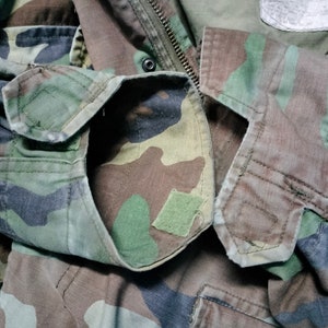 Rare!! Vintage 80s US ARMY Camo Jacket - Etsy