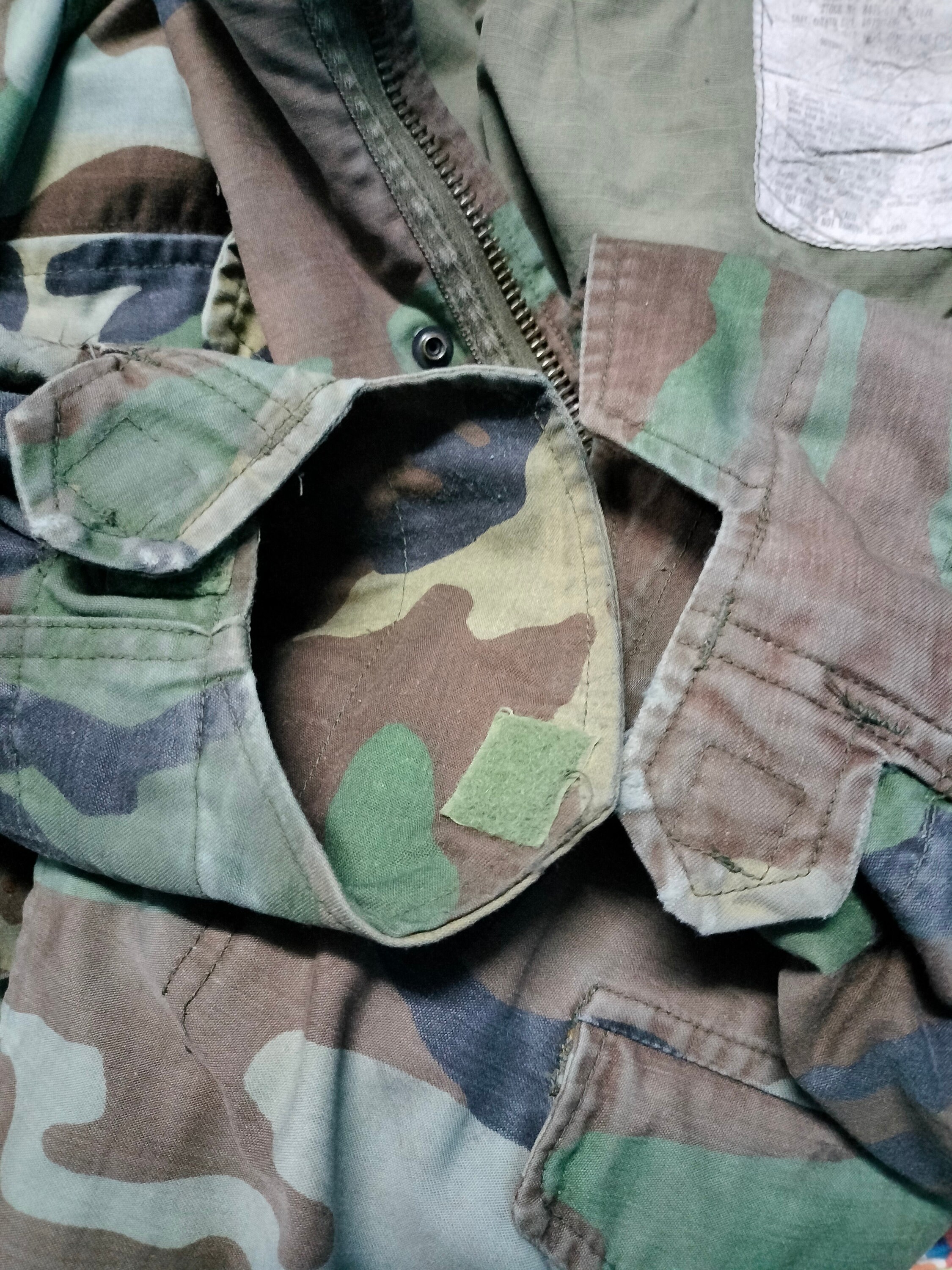 Rare!! Vintage 80s US ARMY Camo Jacket - Etsy