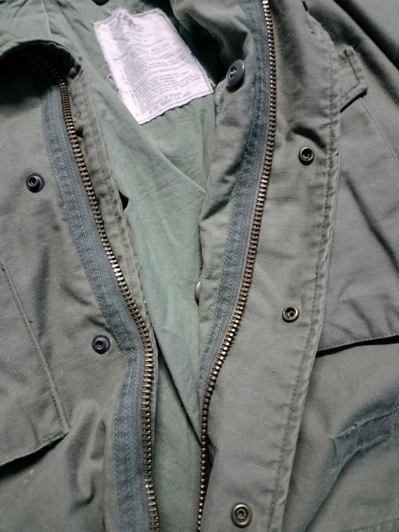rare!! vintage 70s US ARMY M65 jacket - Gem