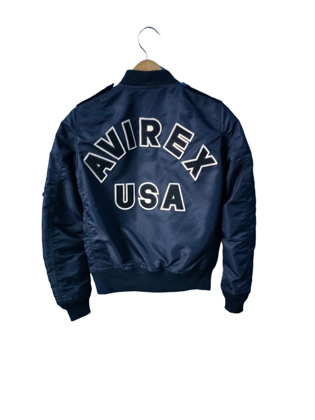 Rare Vintage AVIREX USA Bomber Flight Jacket - Etsy