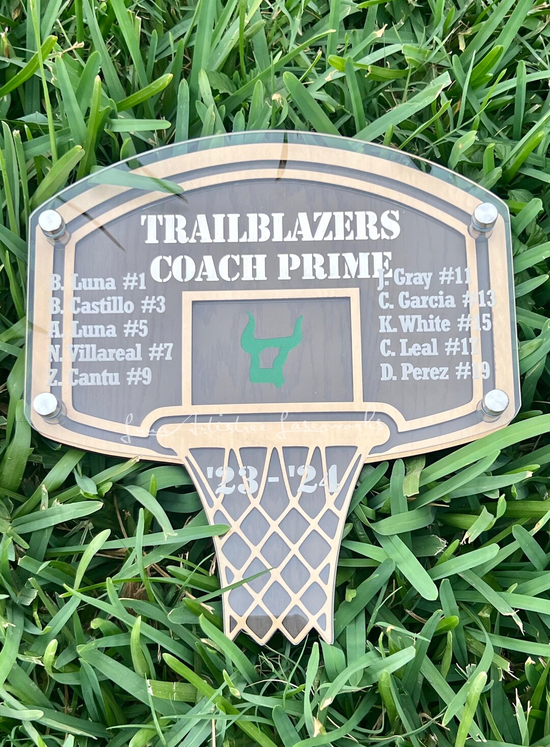 Basketball Plaque, Basketball Coach's Gift, Coach Appreciation Gift ...