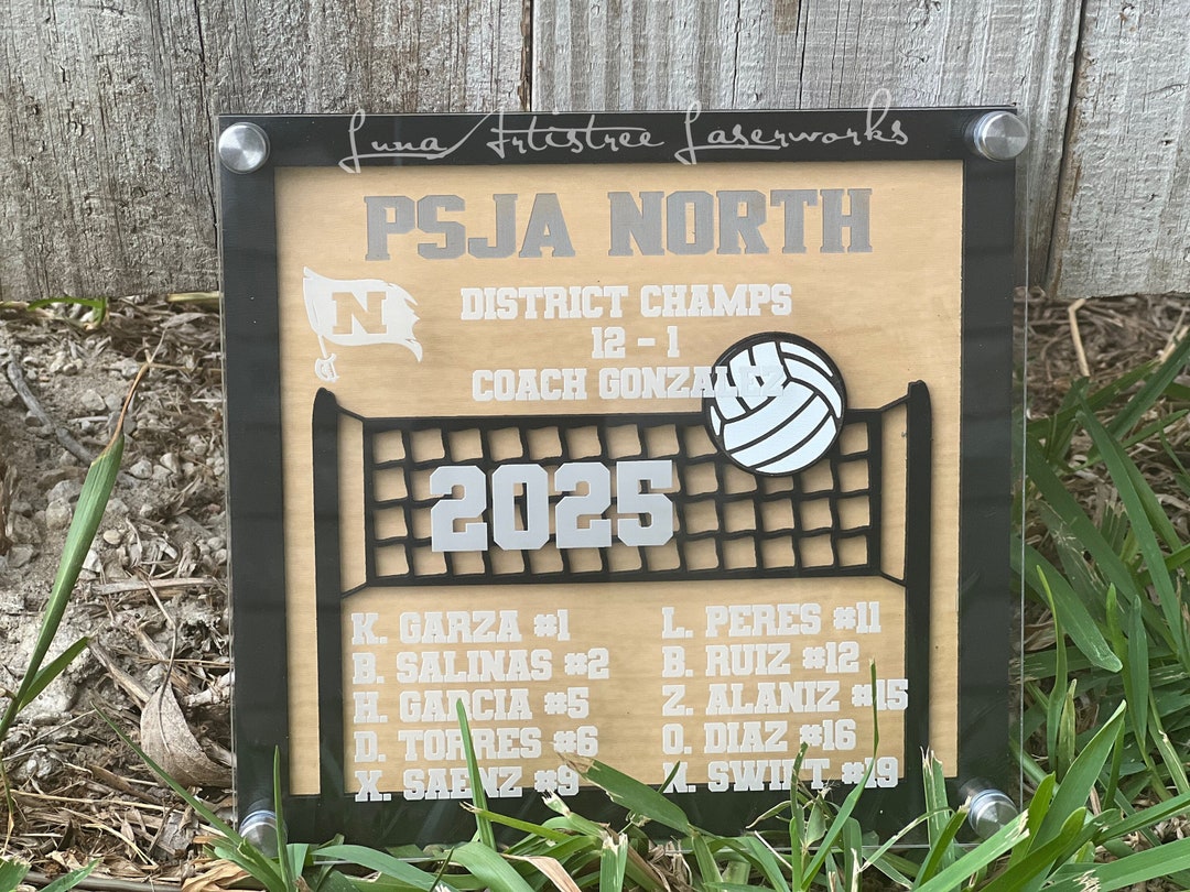 Volleyball Plaque, Volleyball Coach's Gift, Coach Appreciation Gift ...