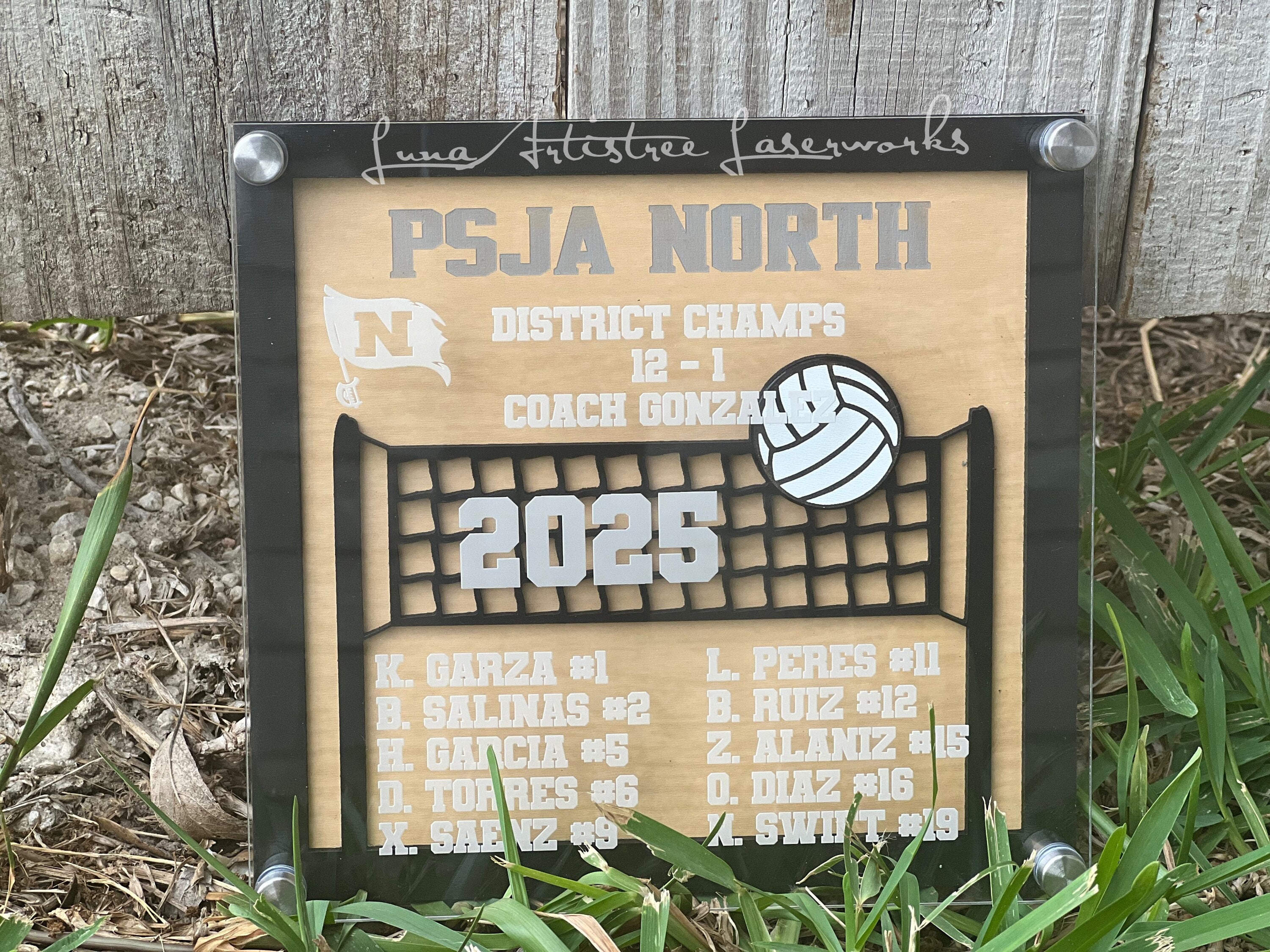 Volleyball Plaque, Volleyball Coach's Gift, Coach Appreciation Gift ...