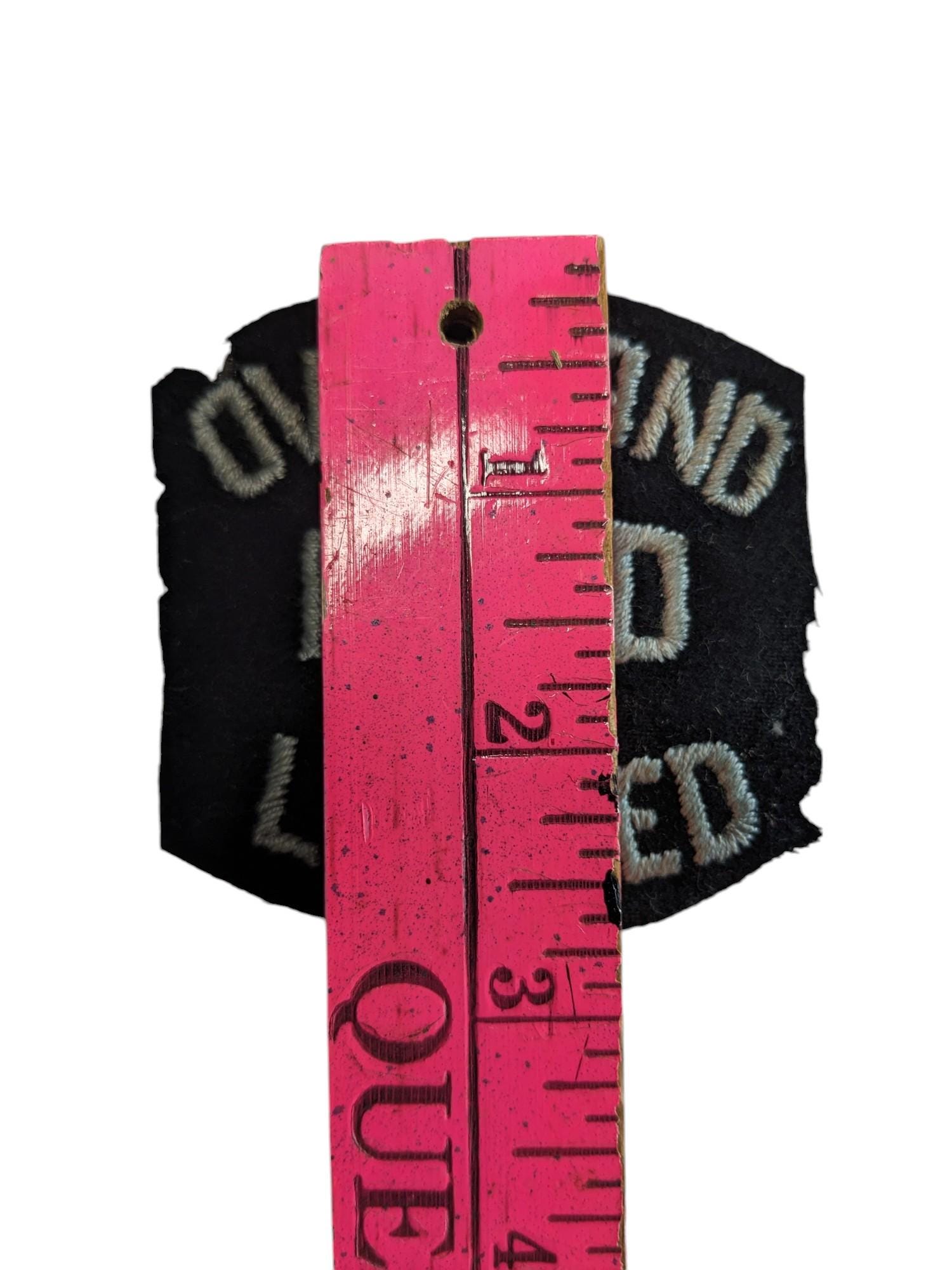 Rare 1920s OVERLAND LIMITED RAILROAD Crew Patch Employee Maid Felt ...