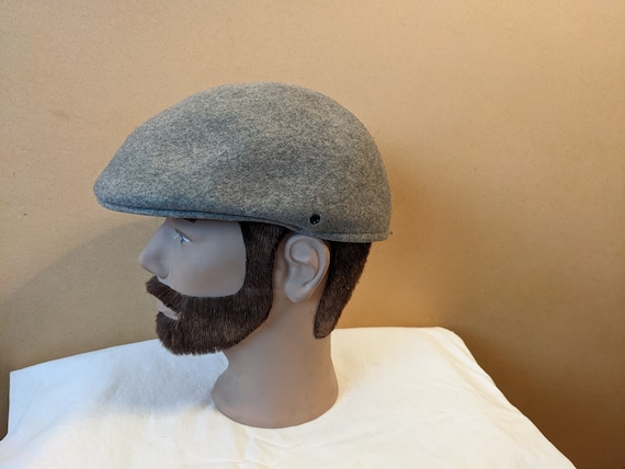 70s BRITISH DRIVING CAP Royal Ascot Wool Felt Hat Oxf… - Gem