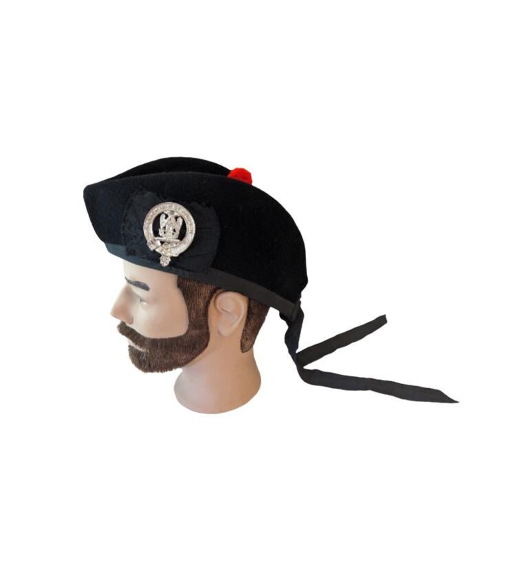 80s KNIGHTS of ST ANDREW Hat Badge Ribbon Wool Brooch Pin Scotland ...