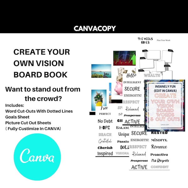 Create Your Own Vision Board - Etsy