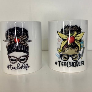 Teacher Life Coffee Mug - Etsy