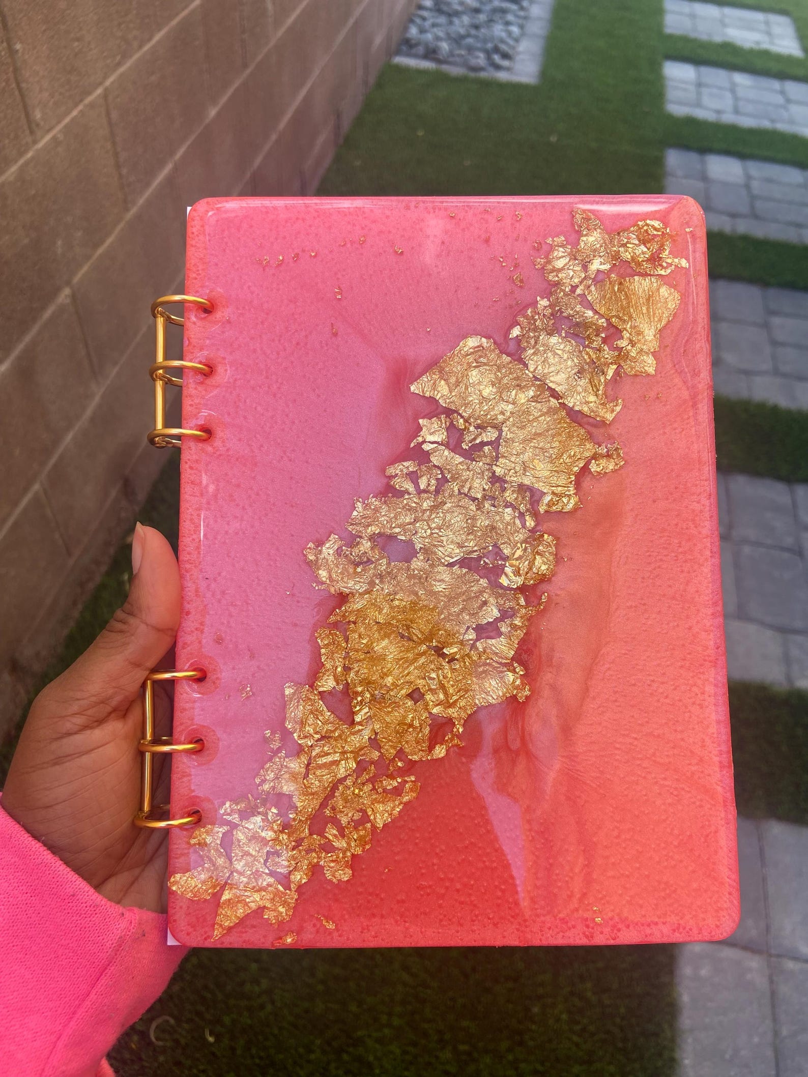 Custom Handmade Resin Notebook, Writing Journal, Artistic Diary, Resin ...