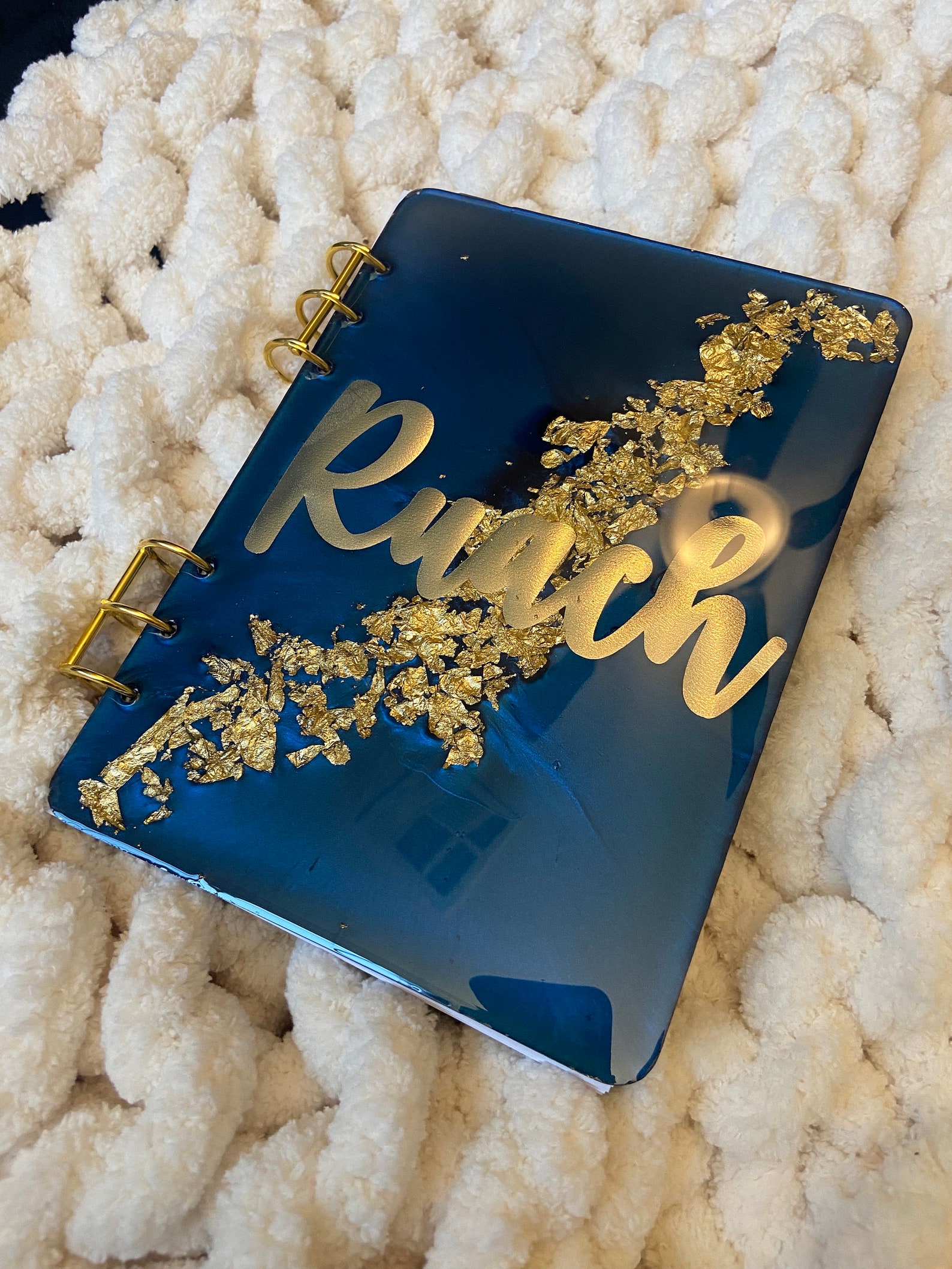 Custom Handmade Resin Notebook, Writing Journal, Artistic Diary, Resin ...