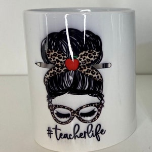 Teacher Life Coffee Mug - Etsy