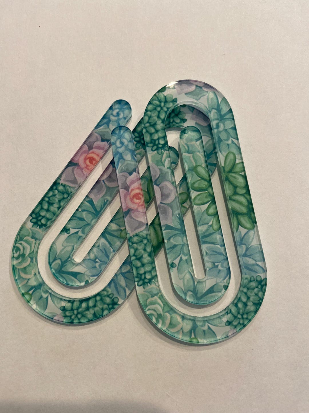 Jumbo Paper Clip Bookmark, Acrylic Bookmark, Book Lover Gift, Reading ...