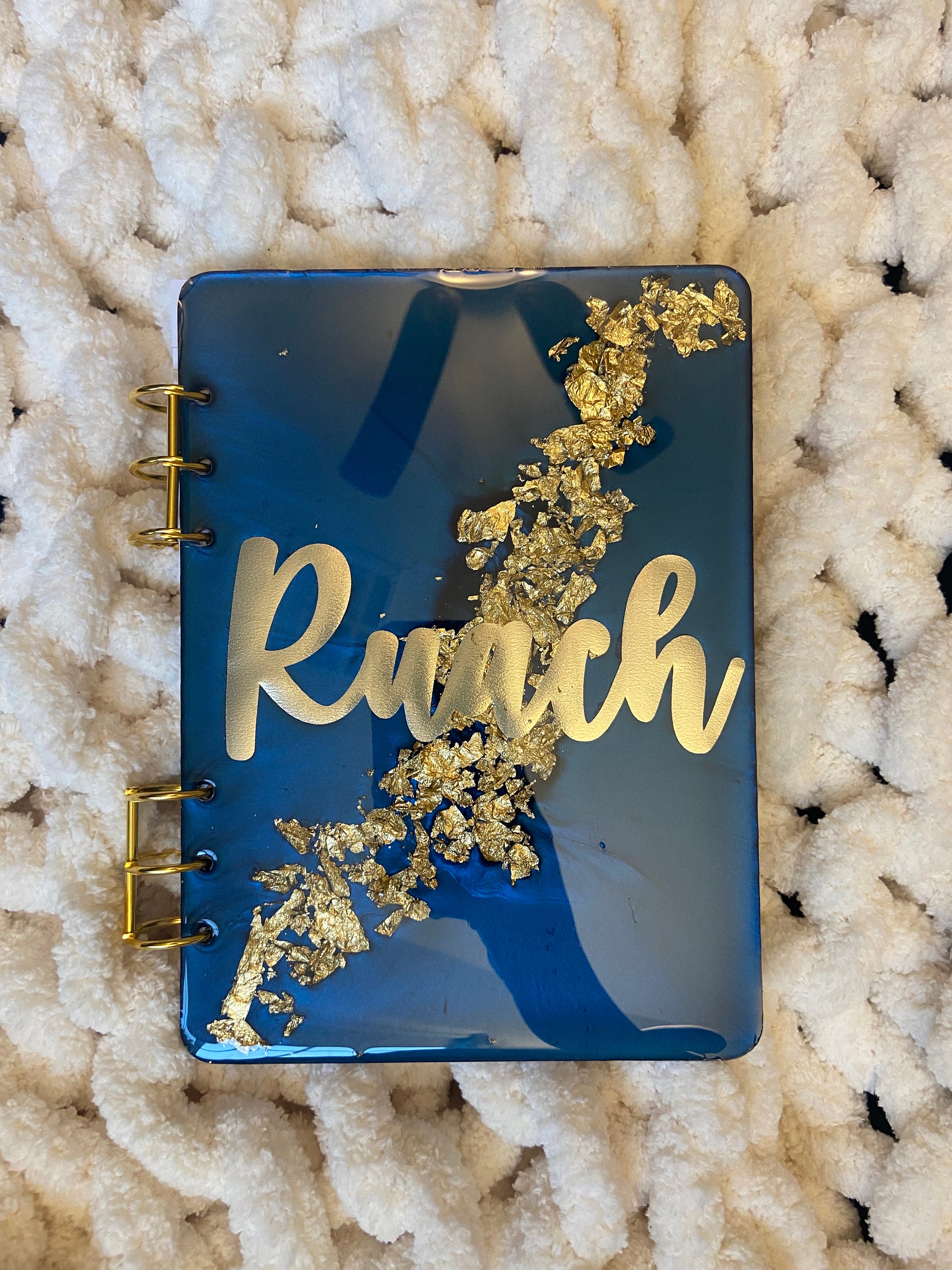 Custom Handmade Resin Notebook, Writing Journal, Artistic Diary, Resin ...