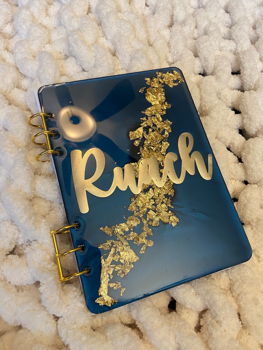 Custom Handmade Resin Notebook, Writing Journal, Artistic Diary, Resin ...