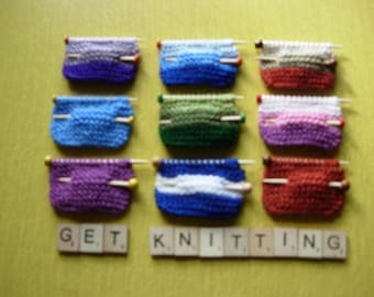 Knitting Brooch - Etsy UK