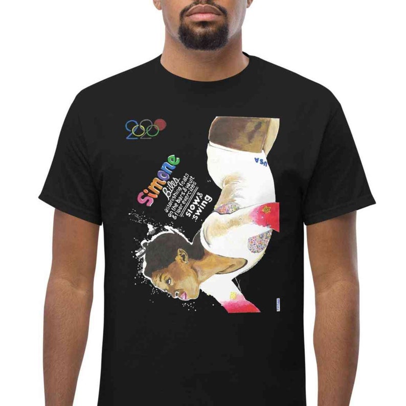 Simone Biles T-shirt - Etsy