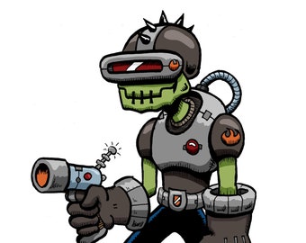 Big Rock Candy Monster 8 X 10 Color Print - Etsy