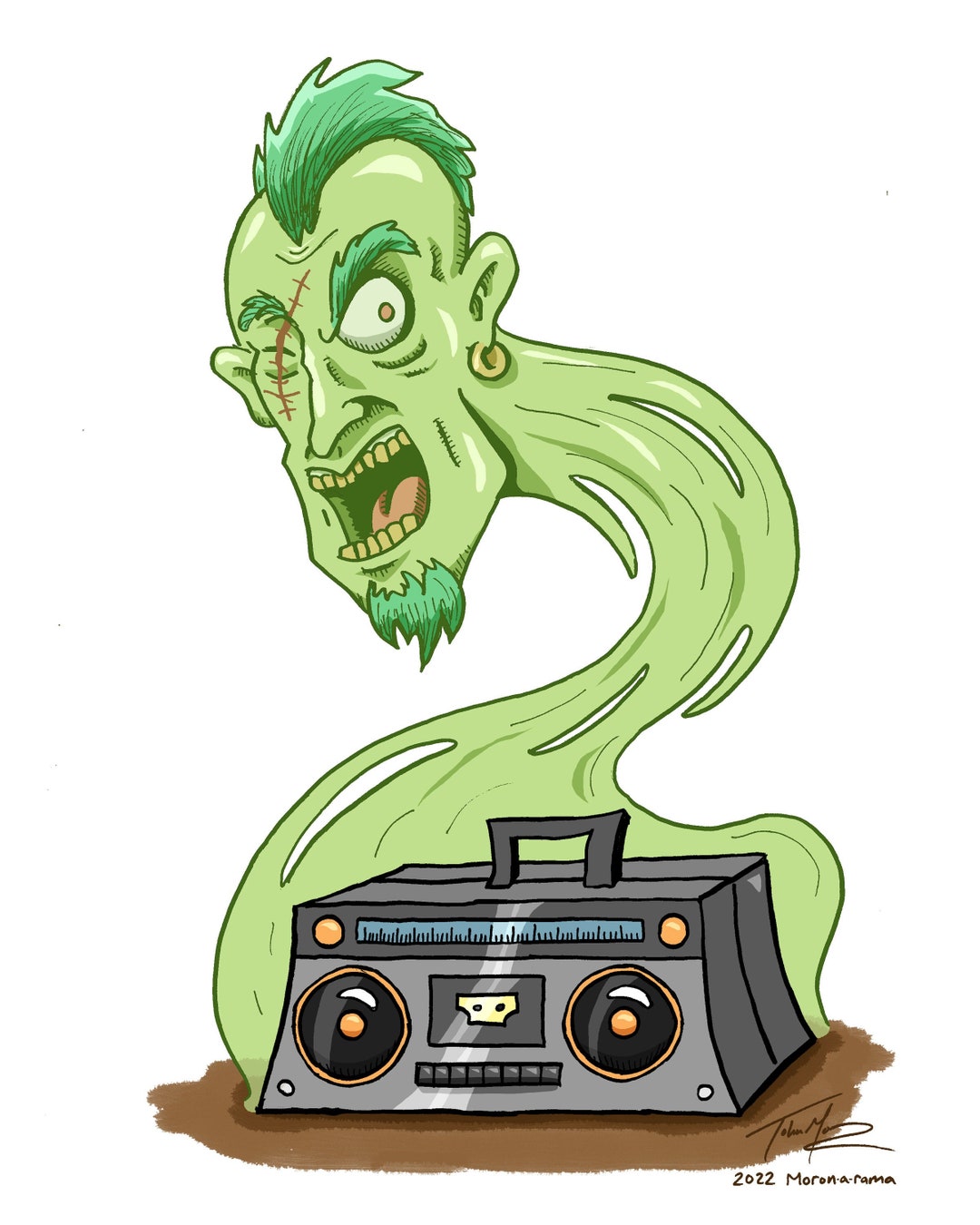 Jackknife Johnny 8 X 10 Color Print - Etsy