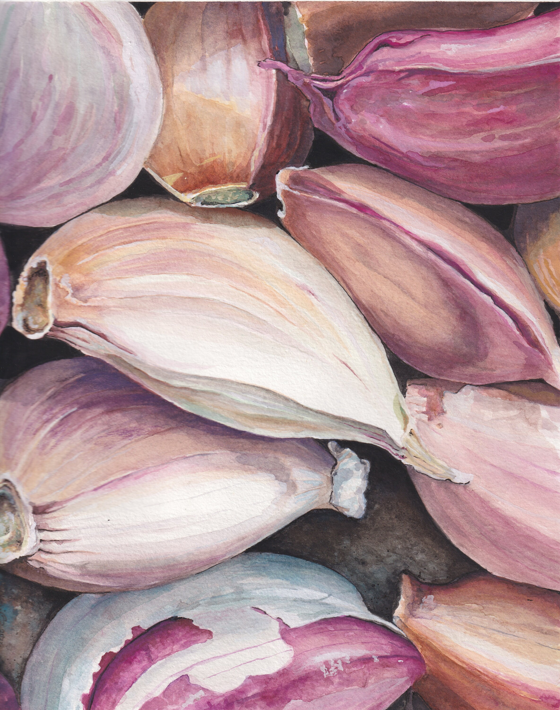 Garlic Ceramic Funk Art