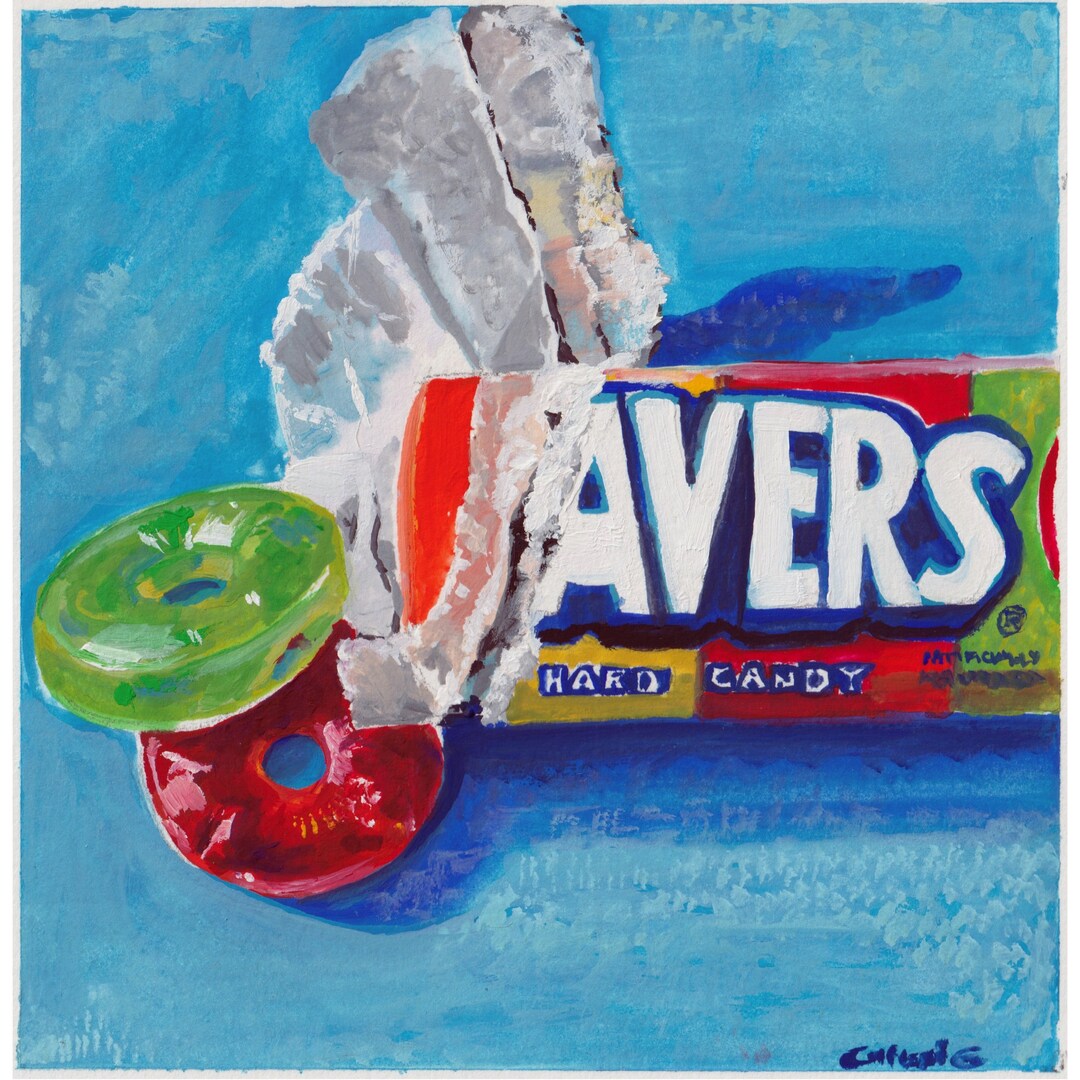 Hard Candy PRINT Giclee Cherry, Lime, Orange, Lemon, Coconut Flavored ...