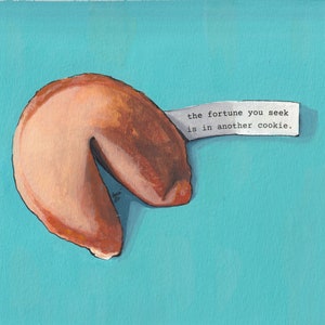 Fortune Cookie PRINT CUSTOMIZED, Fortune for Graduation, New Job Gift ...