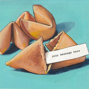 Fortune Cookie PRINT CUSTOMIZED, Fortune for Graduation, New Job Gift ...
