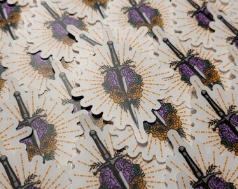 Sword Sticker - Etsy