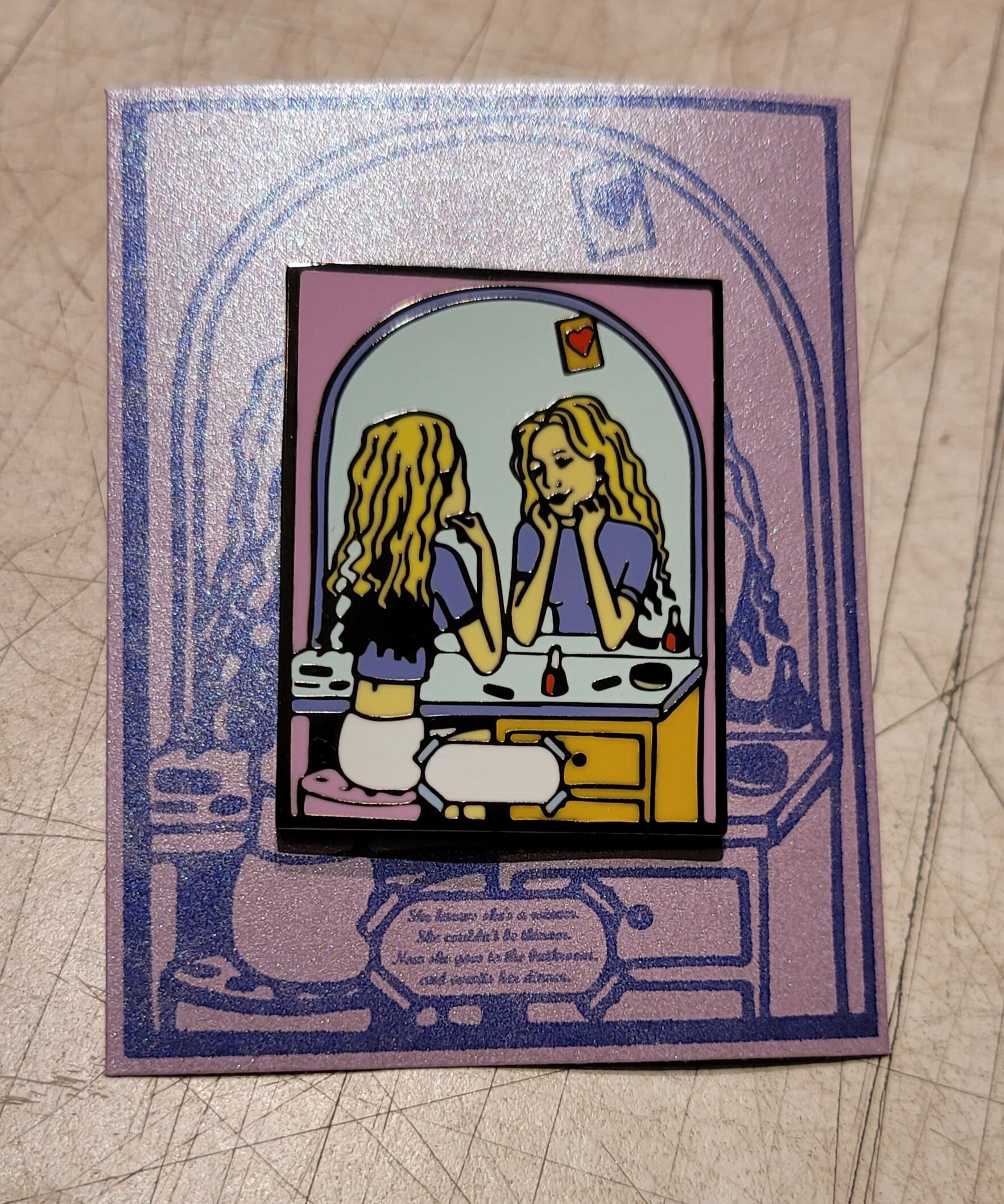 Daria Painting Hard Enamel Pin - Etsy