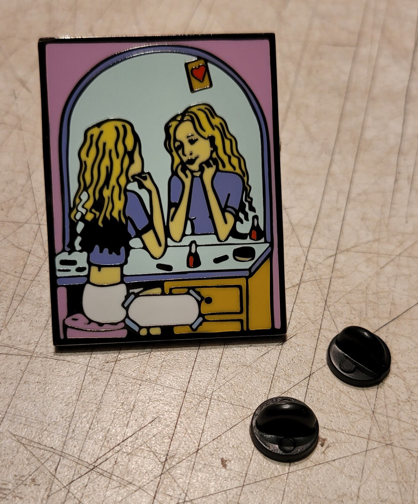 Daria Painting Hard Enamel Pin - Etsy