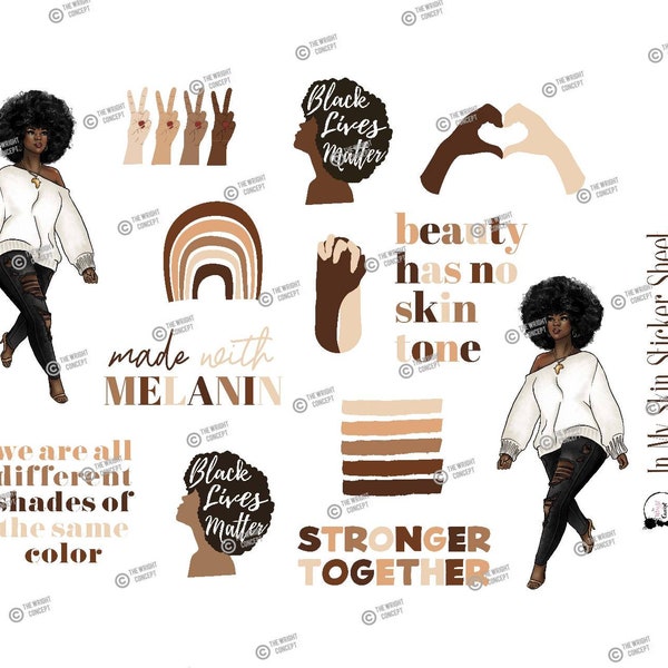 Girl Month Stickers - Etsy