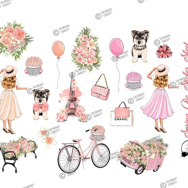 Blonde Girl Sticker - Etsy