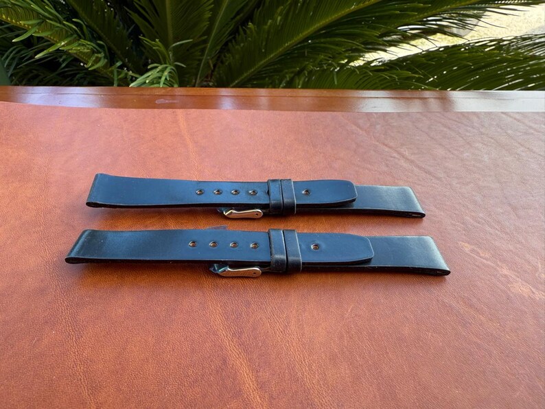 Genuine Shell Cordovan Horween Handmade Watch Strap Band 18mm - Etsy