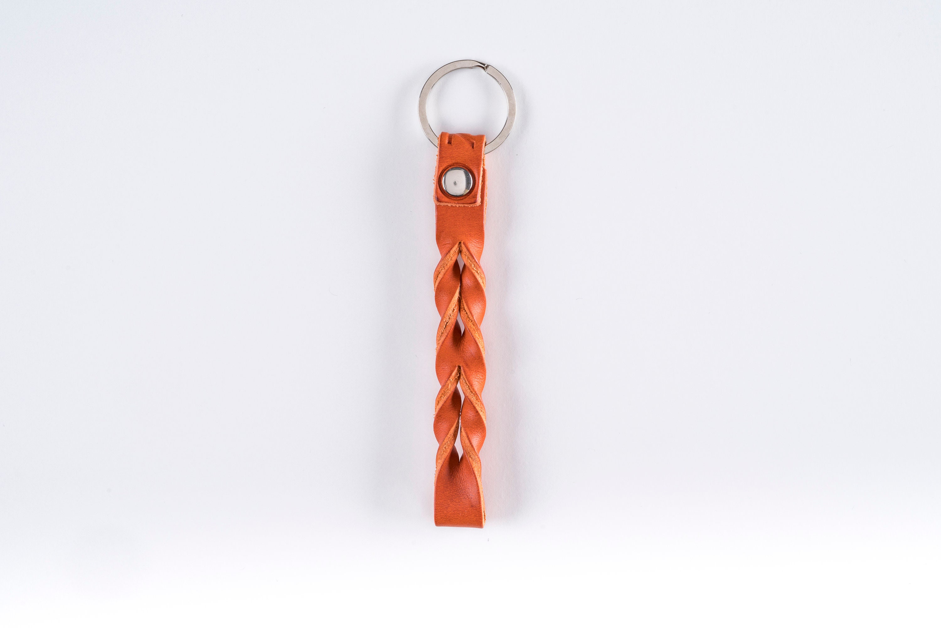 Handmade Genuine Leather Key Ring, Leather Key Chain, Key Fob, Leather ...