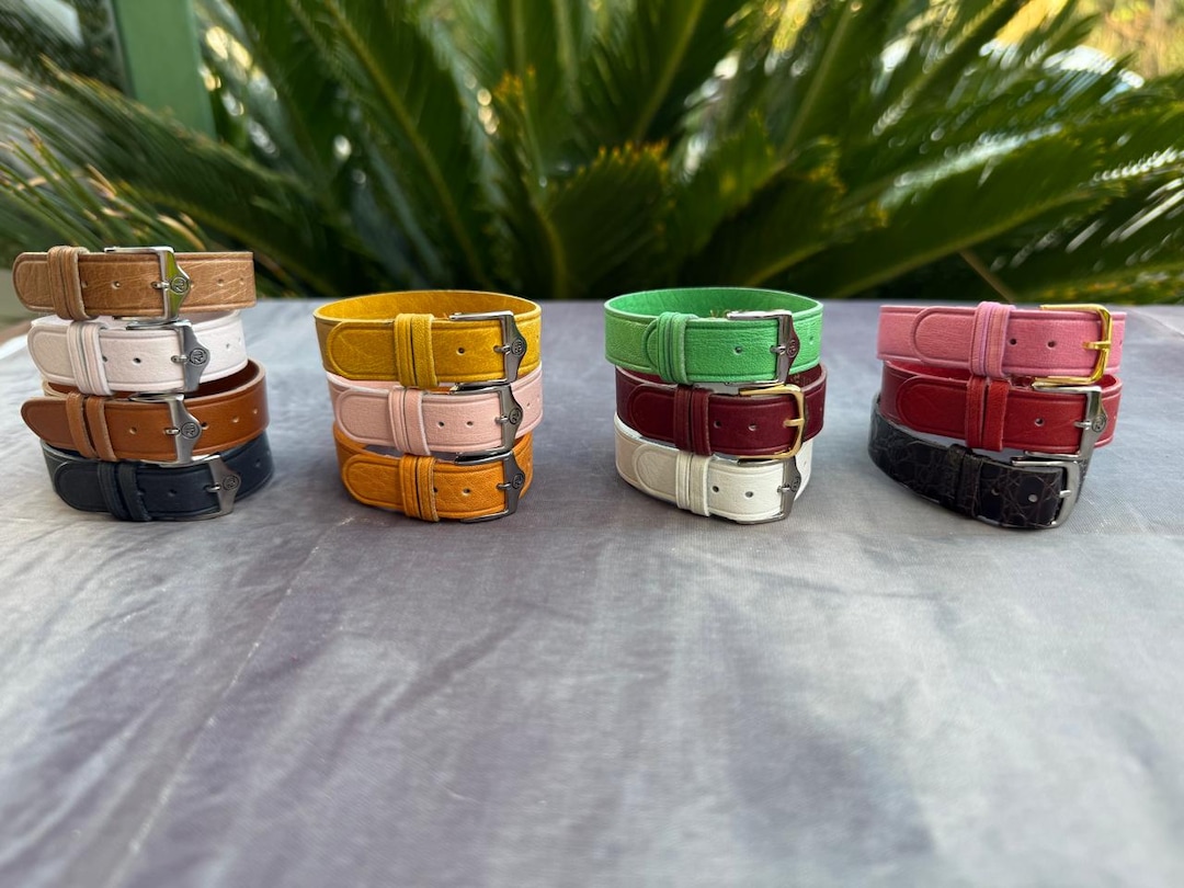 Handmade Genuine Leather One Piece Watch Strap Band Single Pass Watch ...