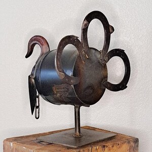 Turkey Metal Sculpture, Turkey Art, Thanksgiving Decoration, Metal ...