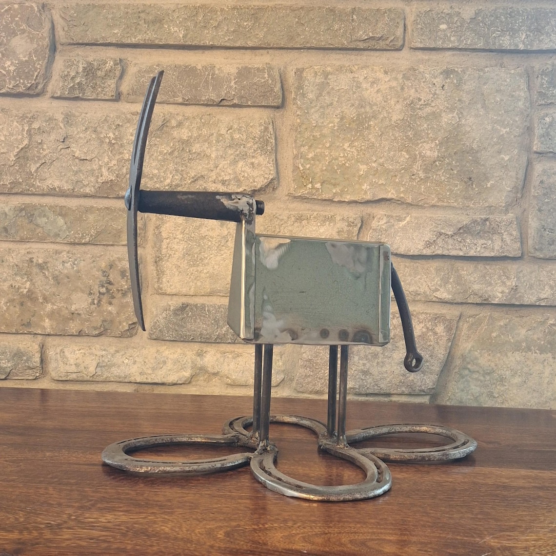 Ram Sheep Goat Metal Art, Metal Sculpture, Rustic Metal Sculpture, Goat ...