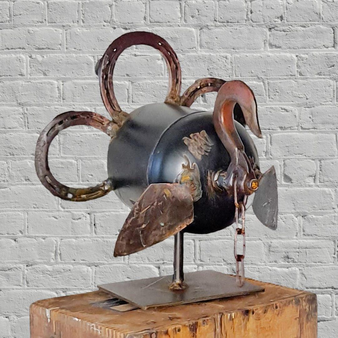 Turkey Metal Sculpture, Turkey Art, Thanksgiving Decoration, Metal ...