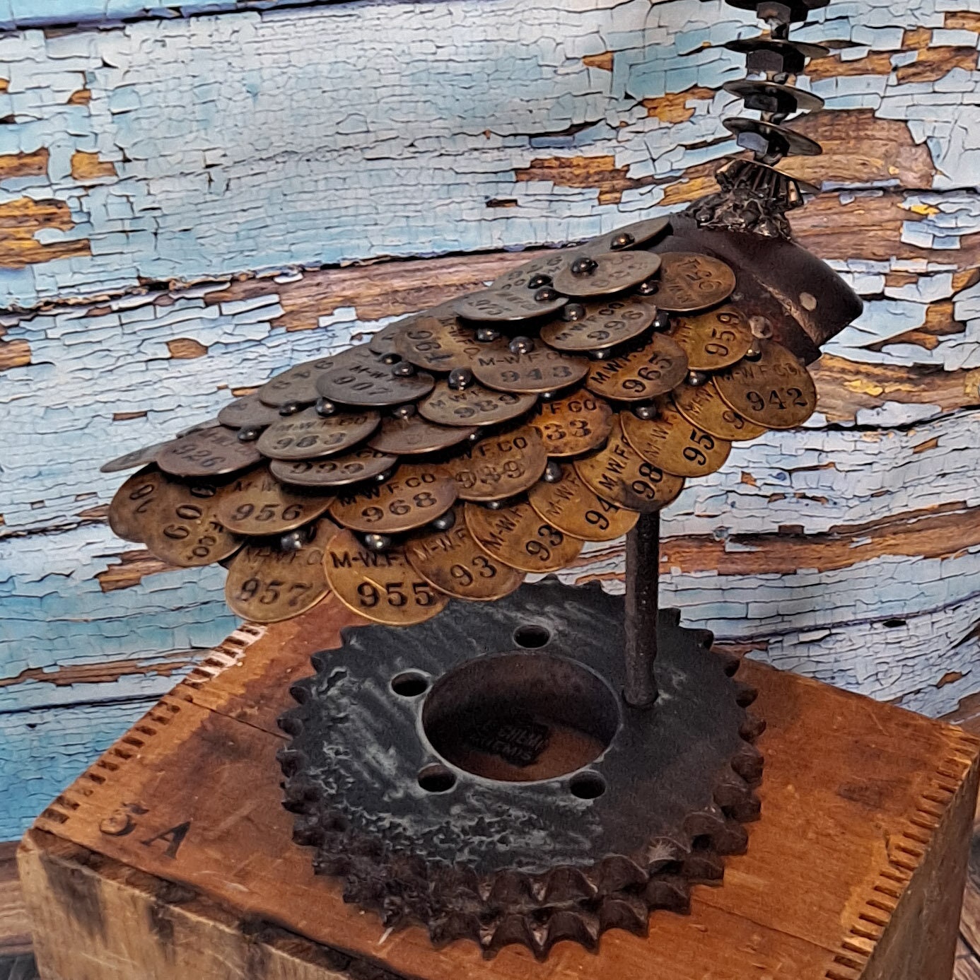 Emu, Bird Metal Sculpture, Bird Art, Emu Art, Ostrich, Rustic Metal ...