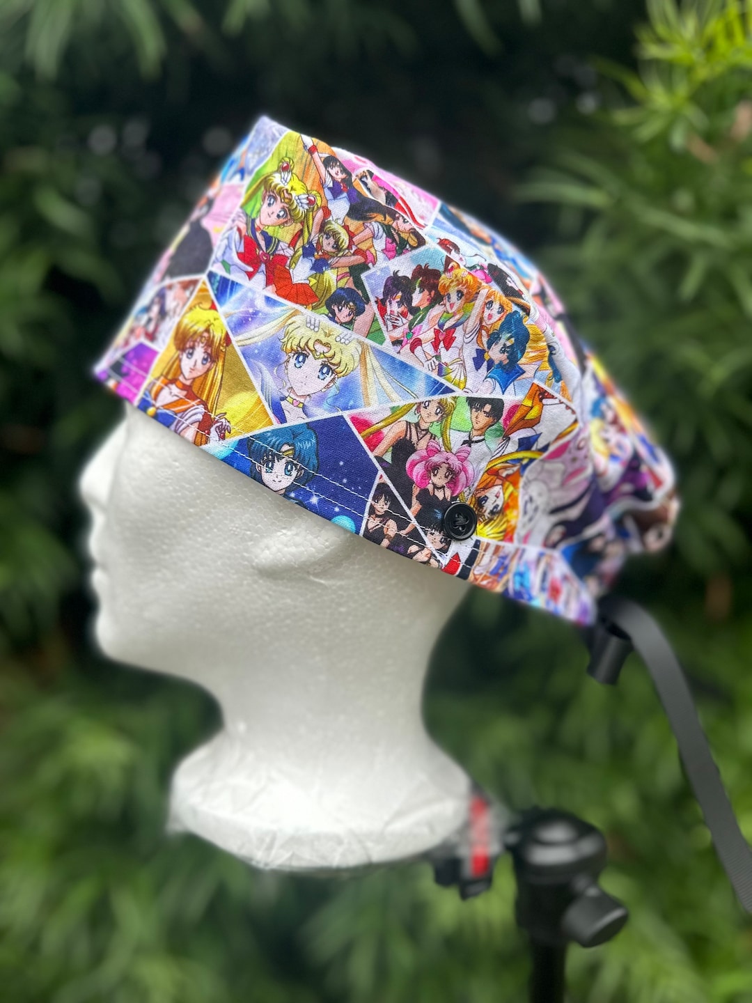 Anime Naruto or SM Scrub Cap, Surgical Cover, OR, Nurse Hat, Doctor ...