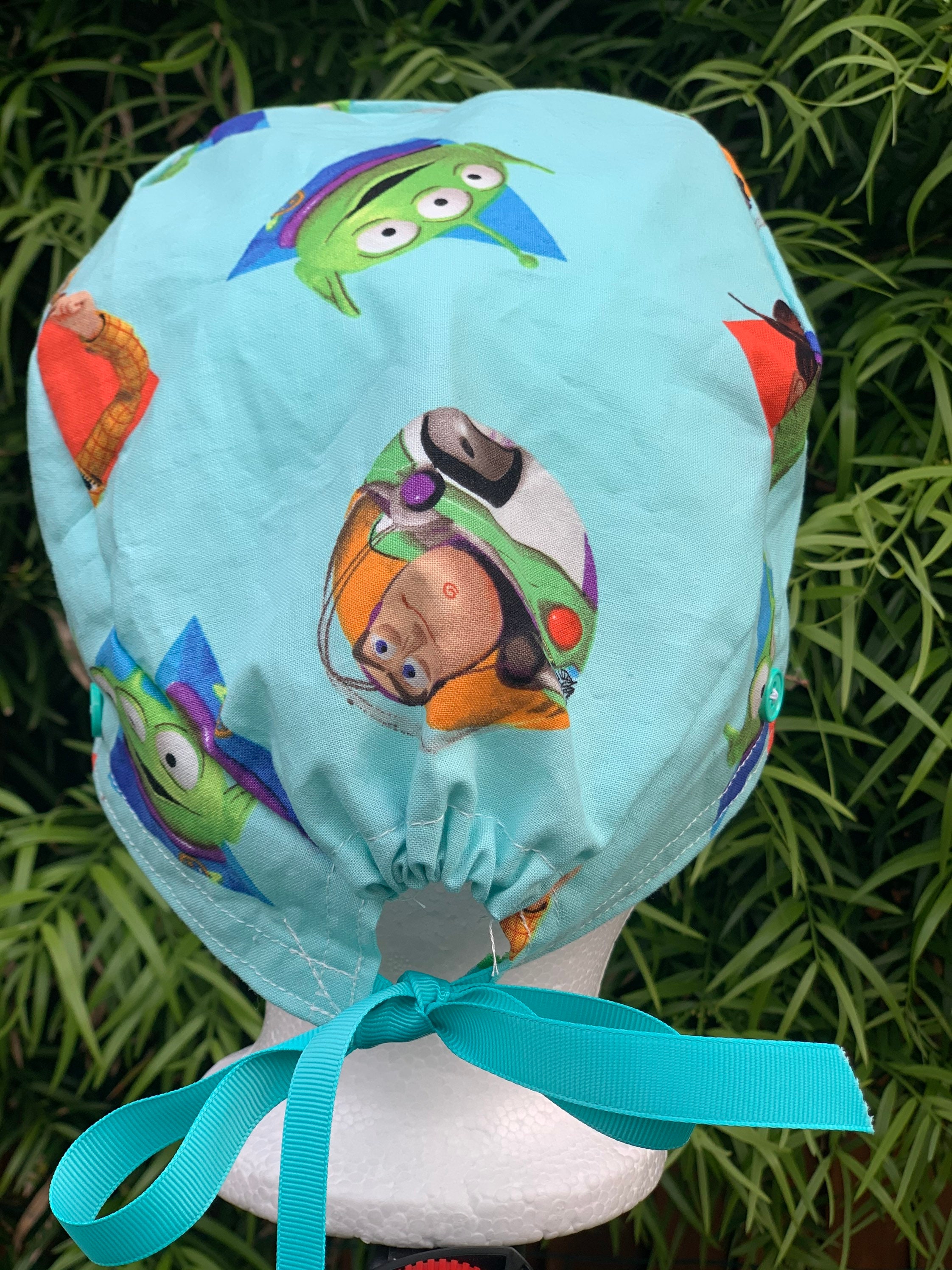 Alien the Claw Scrub Cap With Buttons Surgical Cover OR - Etsy Australia
