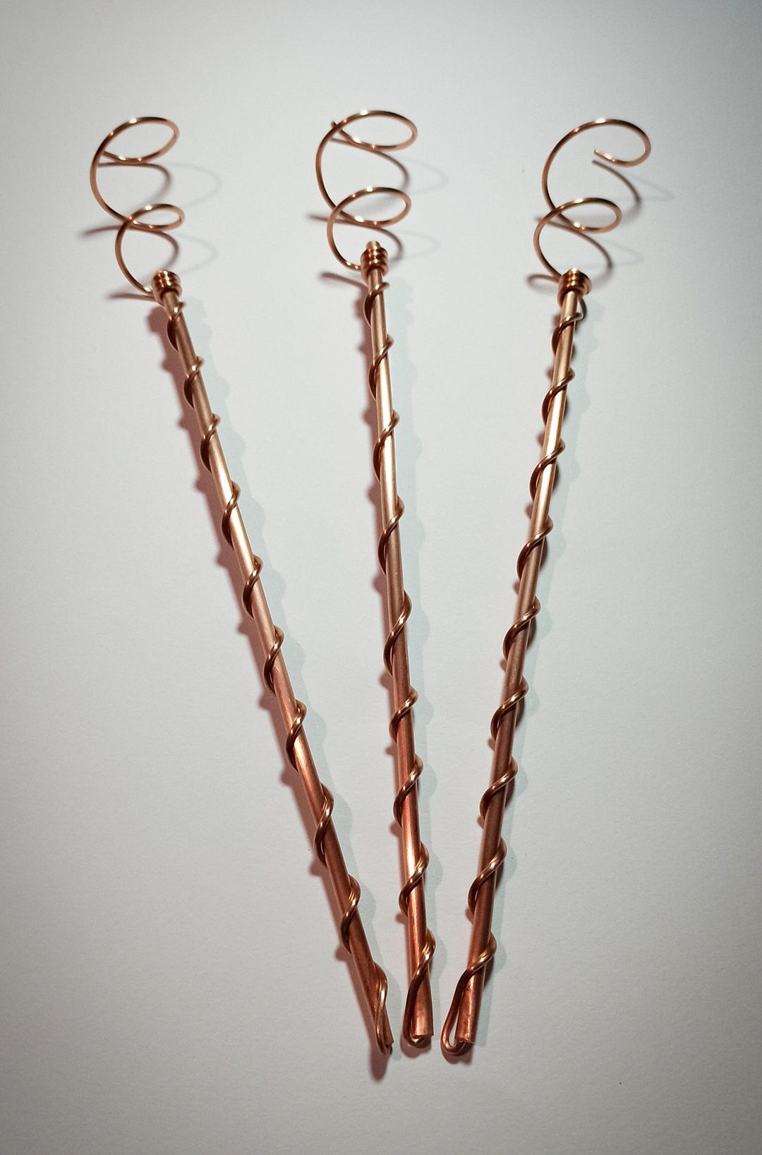 3 Copper Antennas for Electroculture Natural Plant Strengthening and ...