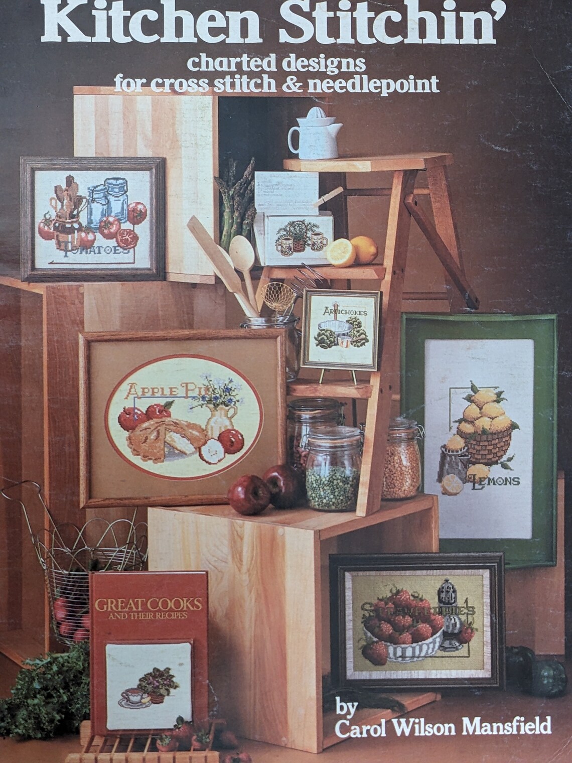 1979 Kitchen Stitchin': Charted Designs for Cross Stitch & Needlepoint ...