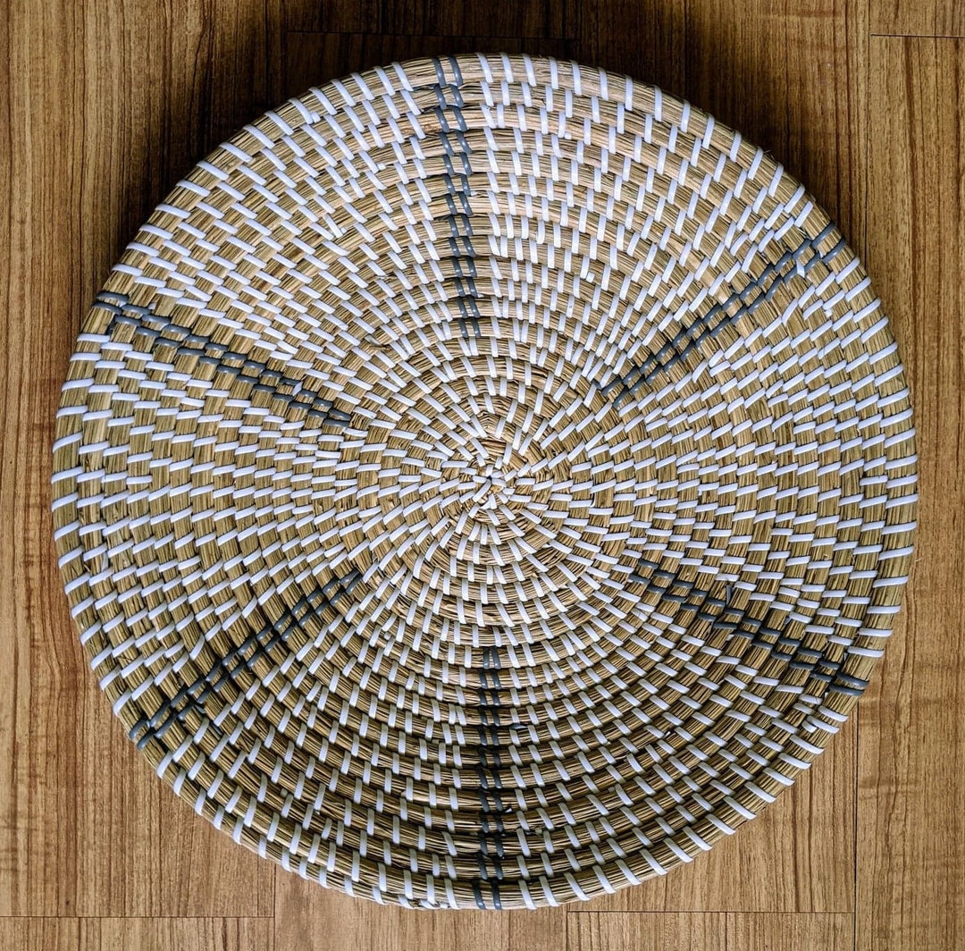 Woven Round Wall Hanging Baskets Decor / Boho Wall Decor /seagrass ...