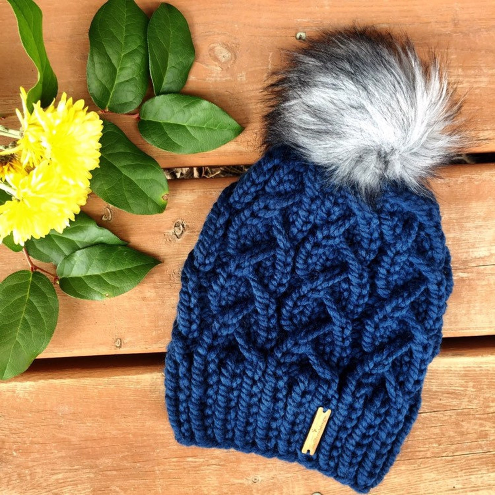 THE EVERWEAVE BEANIE Knitting Pattern Knit Hat Pattern Super | Etsy