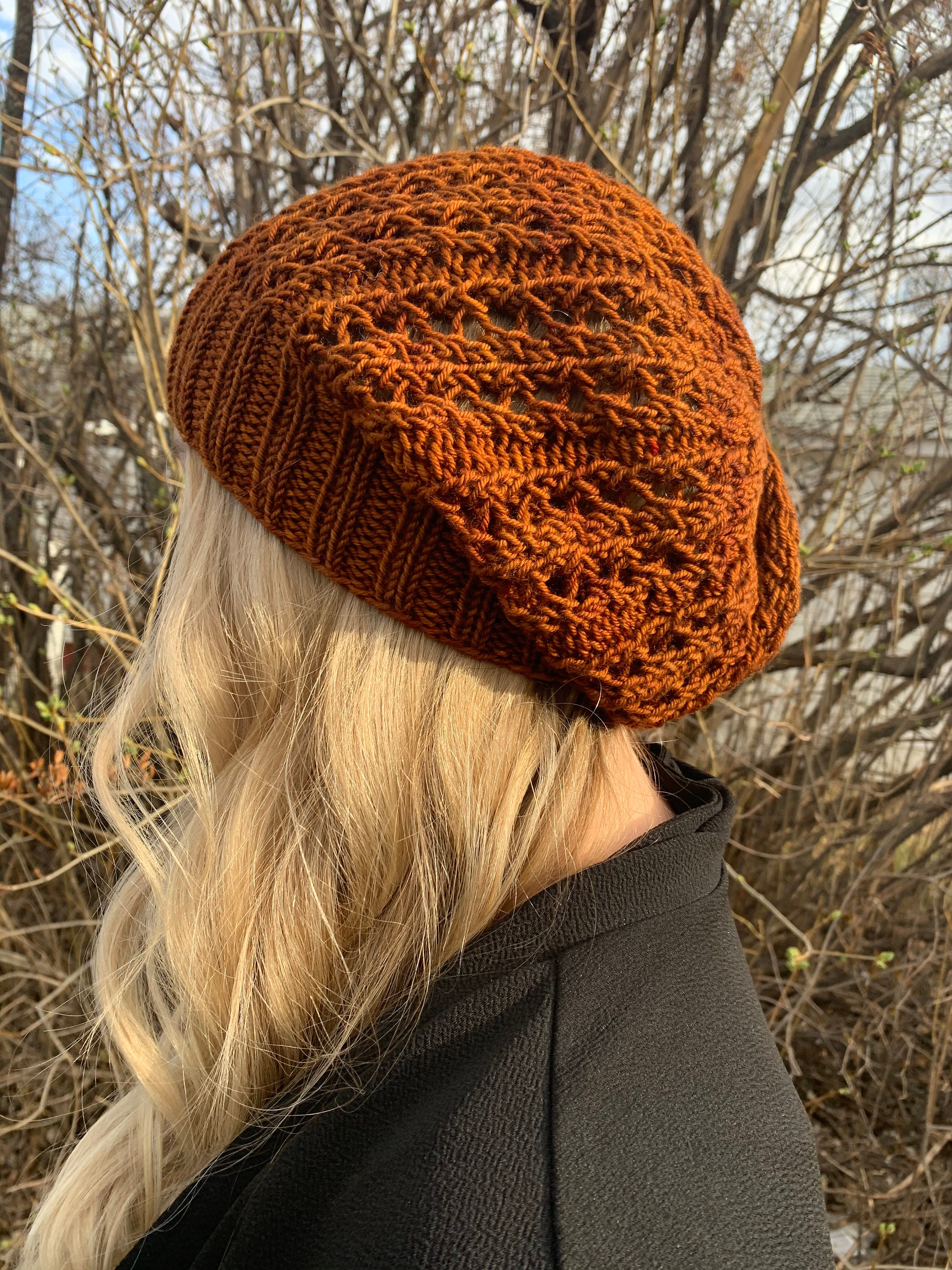 Plum Creek Pattern Collection Beanie Pattern Easy Knit Hat | Etsy