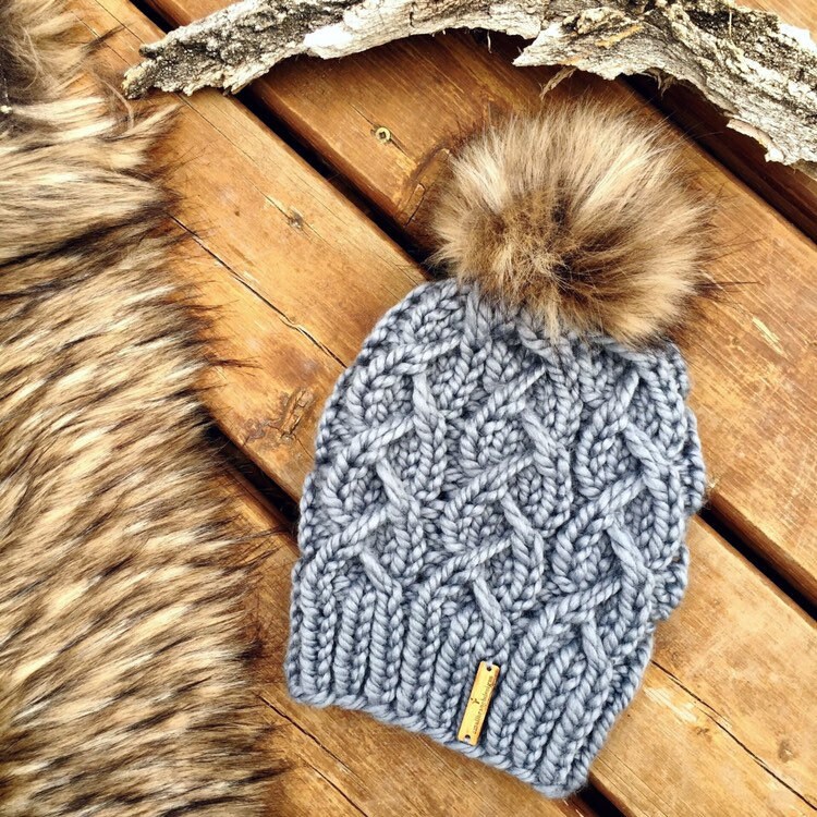 THE EVERWEAVE BEANIE Knitting Pattern Knit Hat Pattern Super | Etsy
