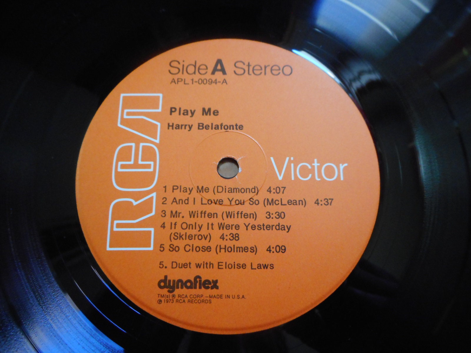 Harry Belafonte Play Me 1973 Music Vinyl Album LP | Etsy