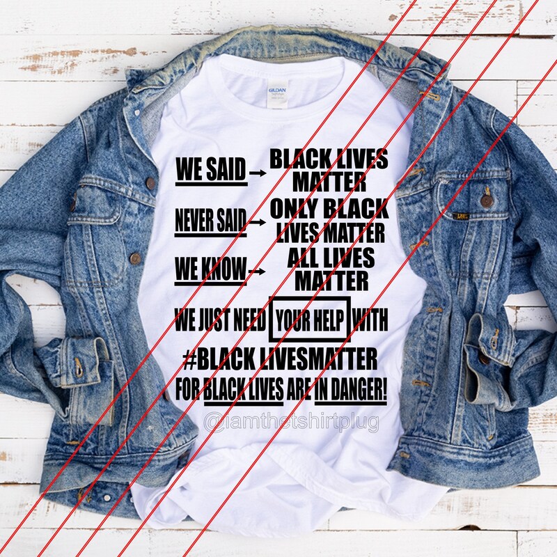 Black Lives Matter Svg - Etsy