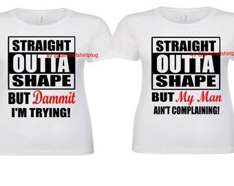 Straight Outta Shape Svg - Etsy