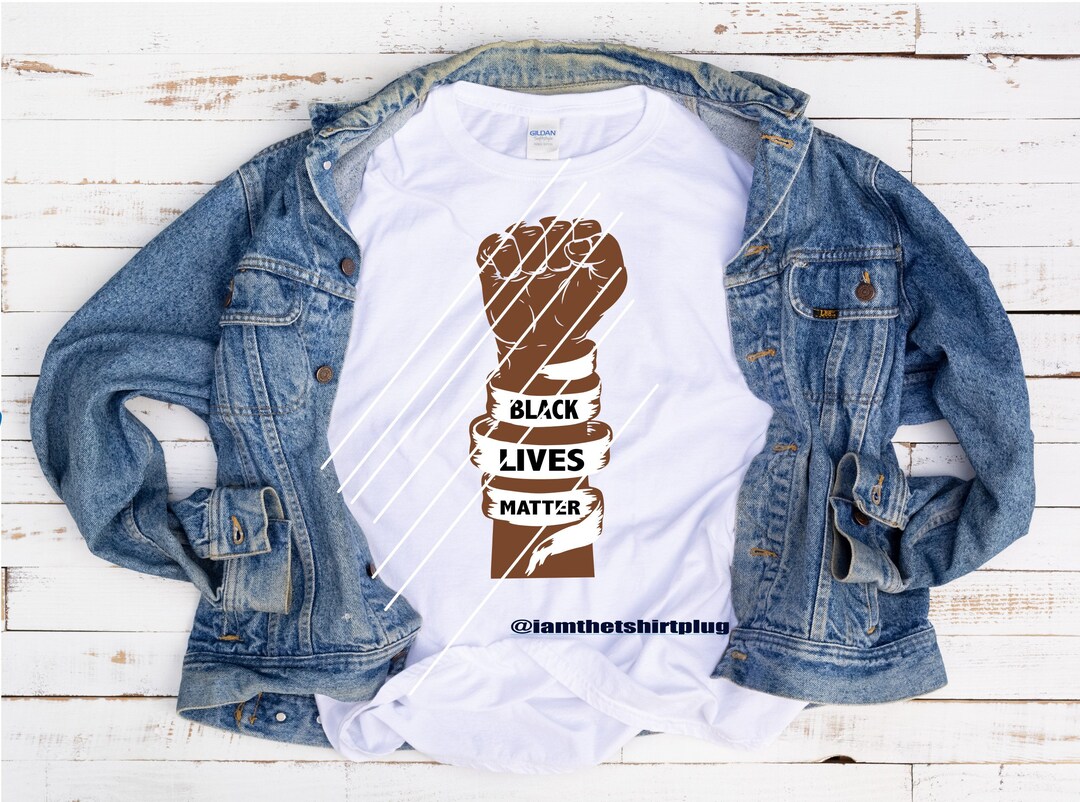 BLM Fist Svg Png BLACK LIVES Matter - Etsy